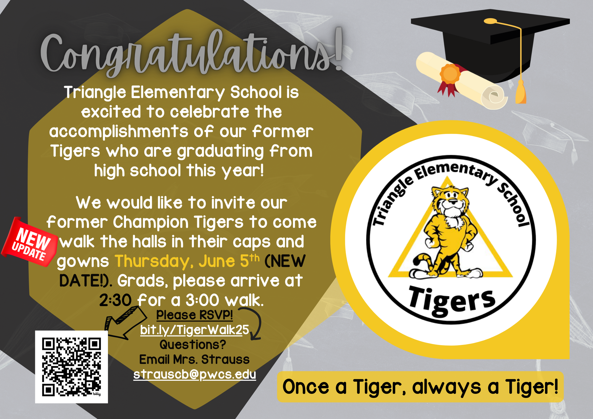 TRES Grad Walk - Triangle Elementary School